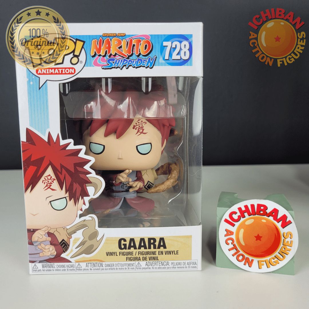 SABAKU NO GAARA NARUTO SHIPPUDEN FUNKO POP 728 100% ORIGINAL LACRADO ...