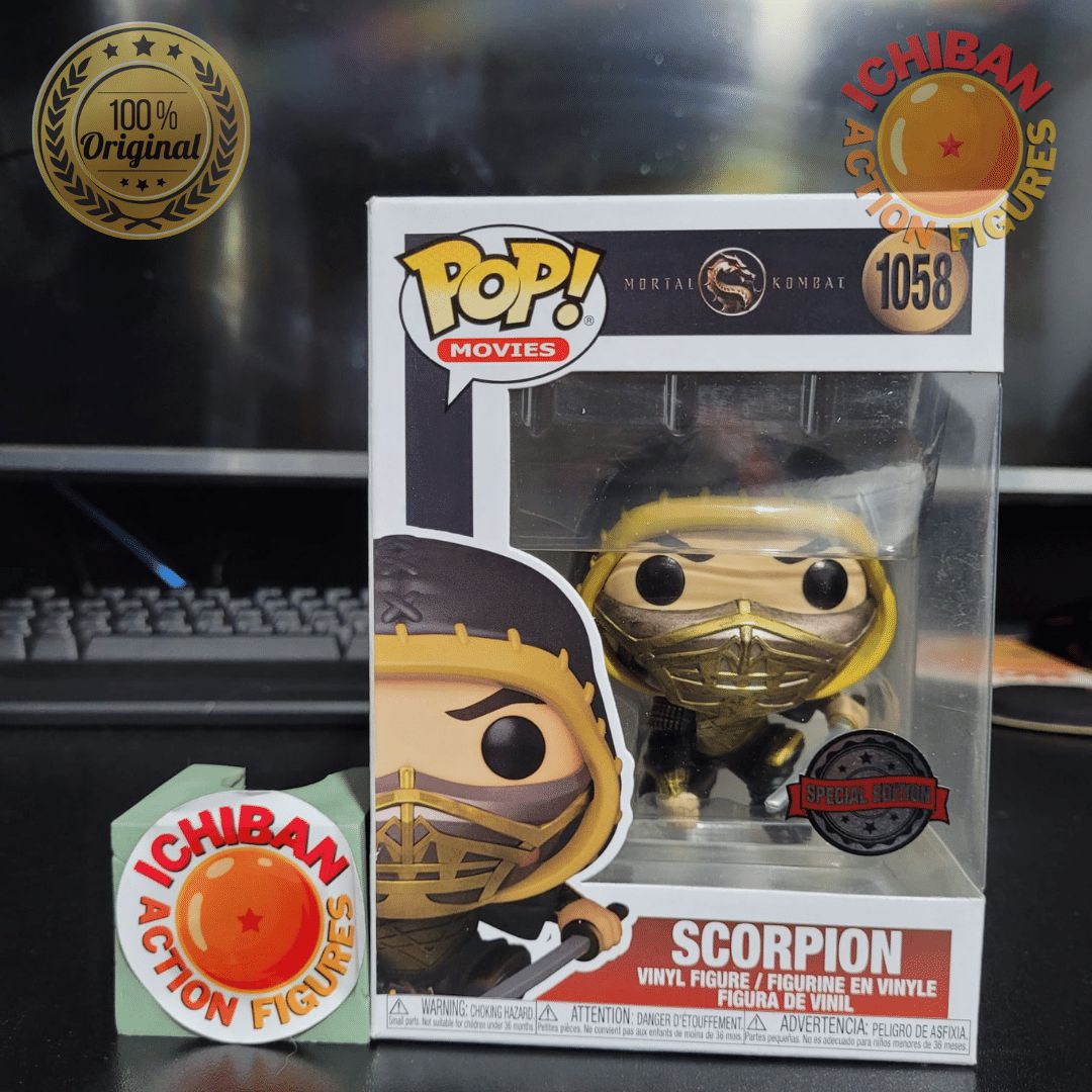 SCORPION ESPECIAL EDITION FUNKO POP 100% ORIGINAL LACRADO - ICHIBAN ...
