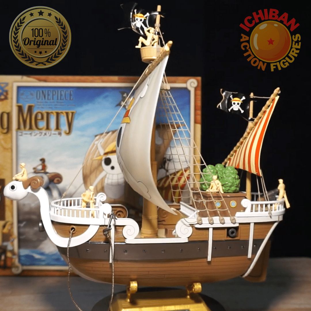 GOING MERRY MODEL KIT DELUXE BANDAI 100% ORIGINAL LACRADO - ICHIBAN ...