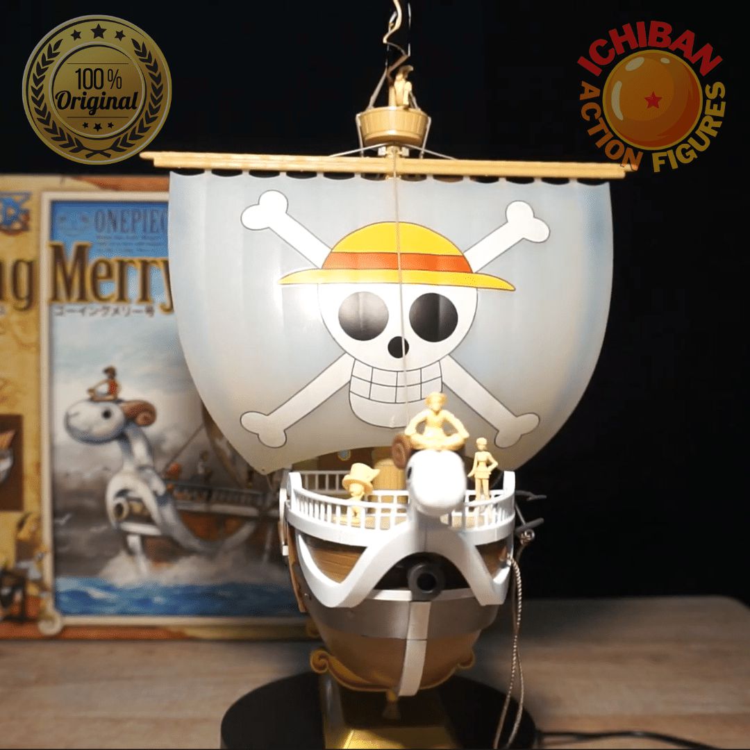 GOING MERRY MODEL KIT DELUXE BANDAI 100% ORIGINAL LACRADO - ICHIBAN ...