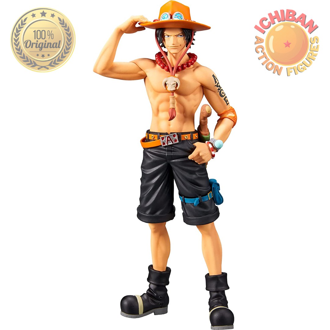 PORTGAS D. ACE DXF BANPRESTO 100% ORIGINAL LACRADO - ICHIBAN ACTION FIGURES