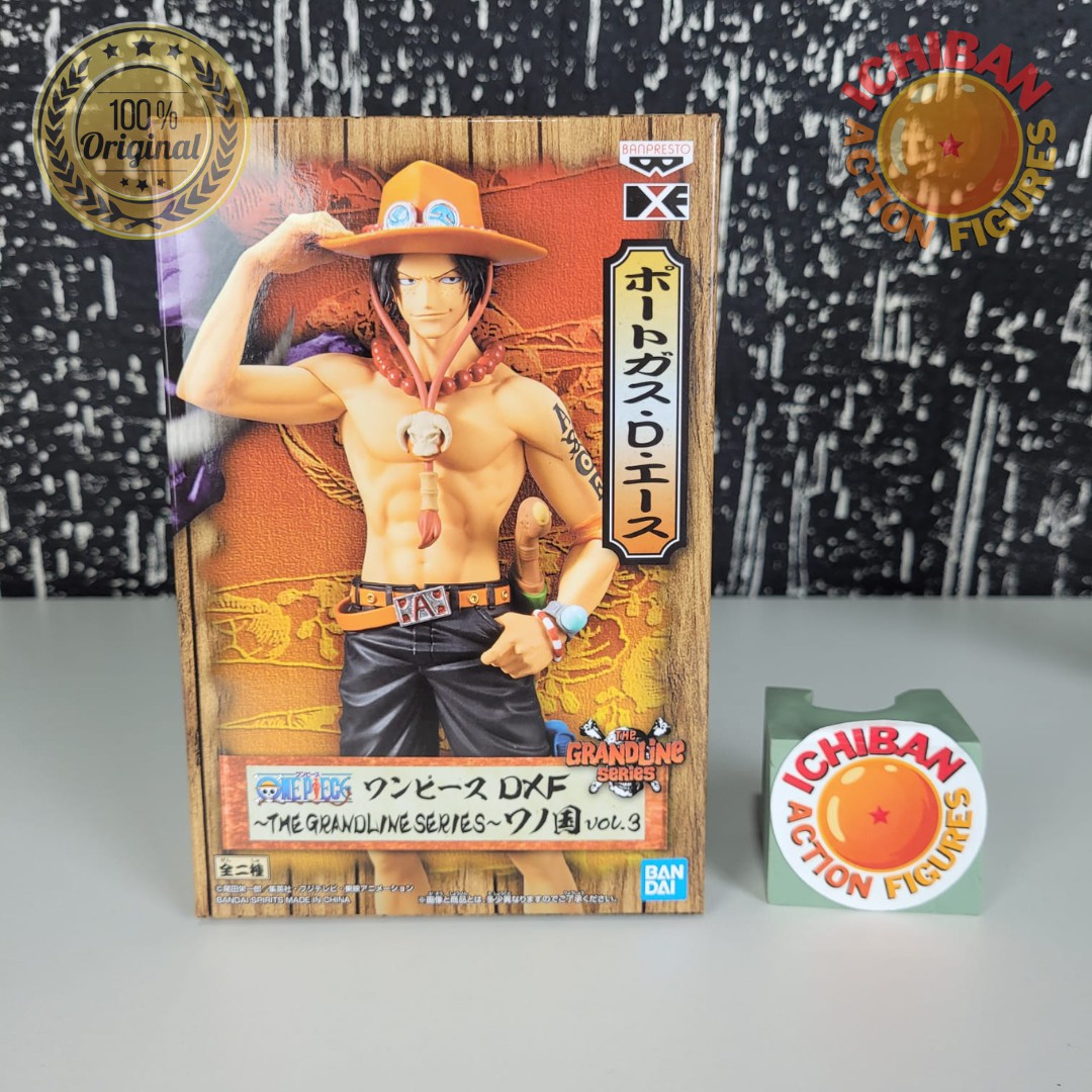 PORTGAS D. ACE DXF BANPRESTO 100% ORIGINAL LACRADO - ICHIBAN ACTION FIGURES