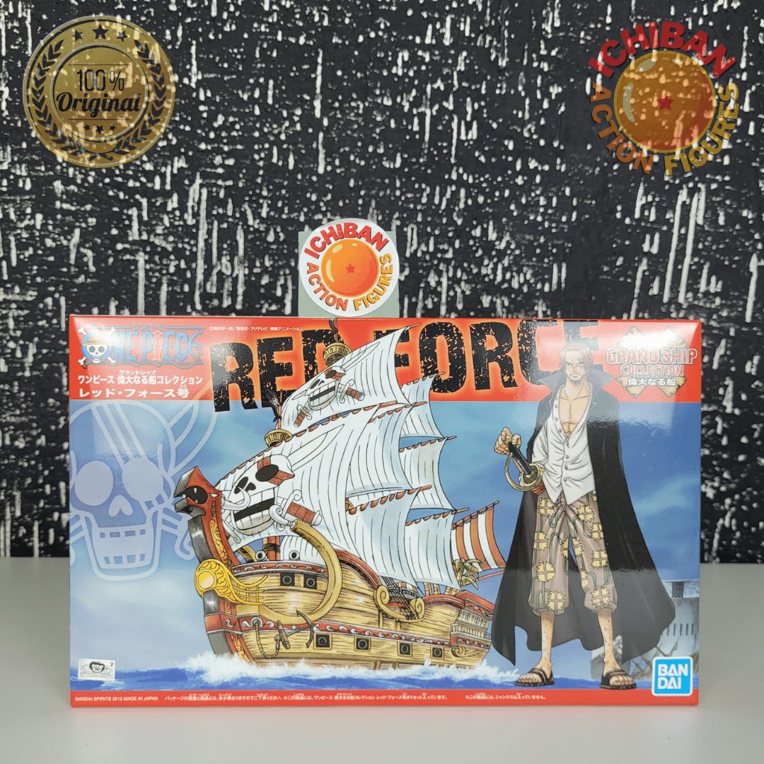 RED FORCE BARCO DO SHANKS MODEL KIT BANDAI 100% ORIGINAL LACRADO ...