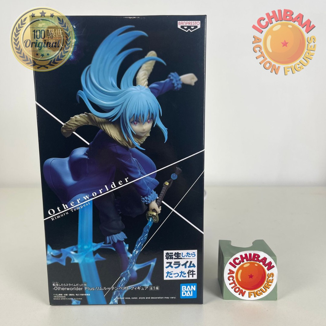 RIMURU TEMPEST OTHERWORLD BASE AZUL E RAIOS BANPRESTO 100% ORIGINAL ...