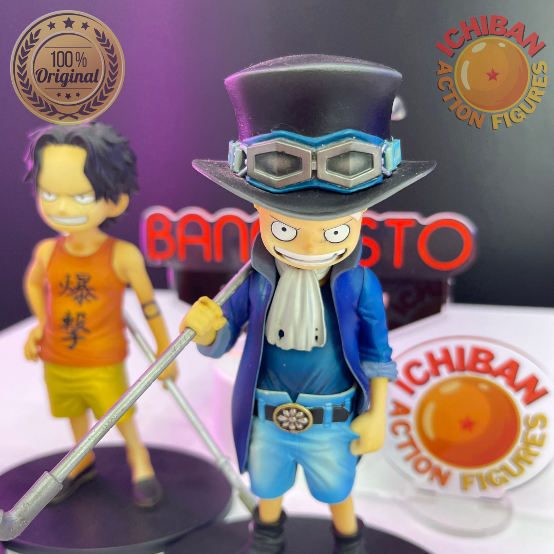 PACK LUFFY KID - ACE KID - SABO KID DXF BANPRESTO 100% ORIGINAL ...
