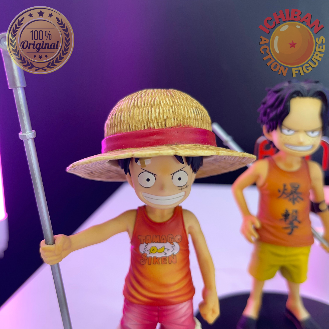 PACK LUFFY KID - ACE KID - SABO KID DXF BANPRESTO 100% ORIGINAL ...