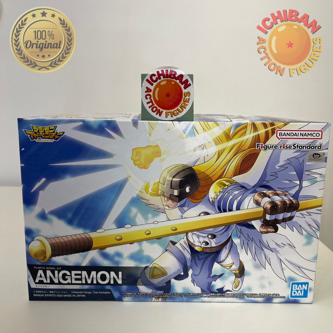 ANGEMON MODEL KIT 100% ORIGINAL LACRADO - ICHIBAN ACTION FIGURES