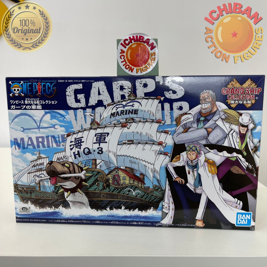 BARCO MARINHA GARP WARSHIP HQ3 MODEL KIT BANDAI 100% ORIGINAL LACRADO ...