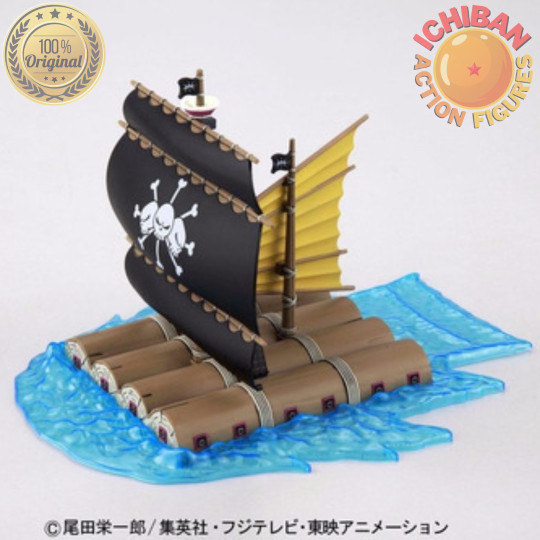 BARCO BARBA NEGRA SABER OF XEBEC MODEL KIT BANDAI 100% ORIGINAL LACRADO - ICHIBAN ACTION FIGURES