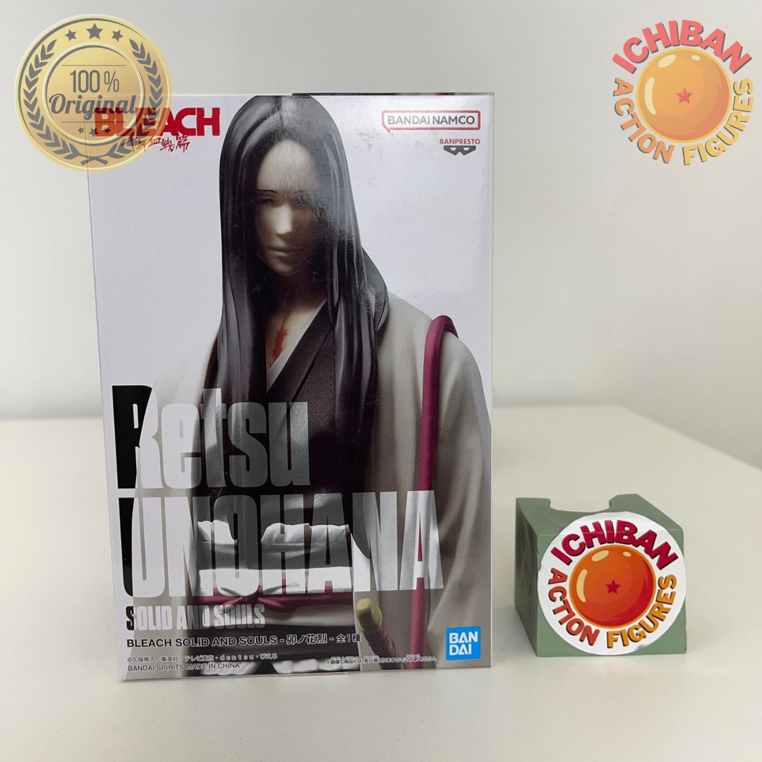 RETSU UNOHANA BLEACH SOLID AND SOULS BANPRESTO 100% ORIGINAL LACRADO ...