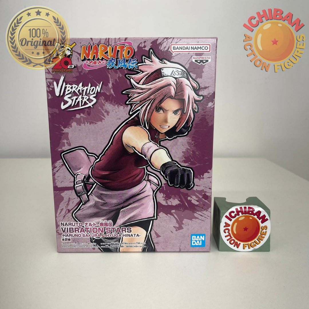 HARUNO SAKURA NARUTO SHIPPUDEN VIBRATION STARS BANPRESTO 100% ORIGINAL LACRADO - ICHIBAN ACTION ...