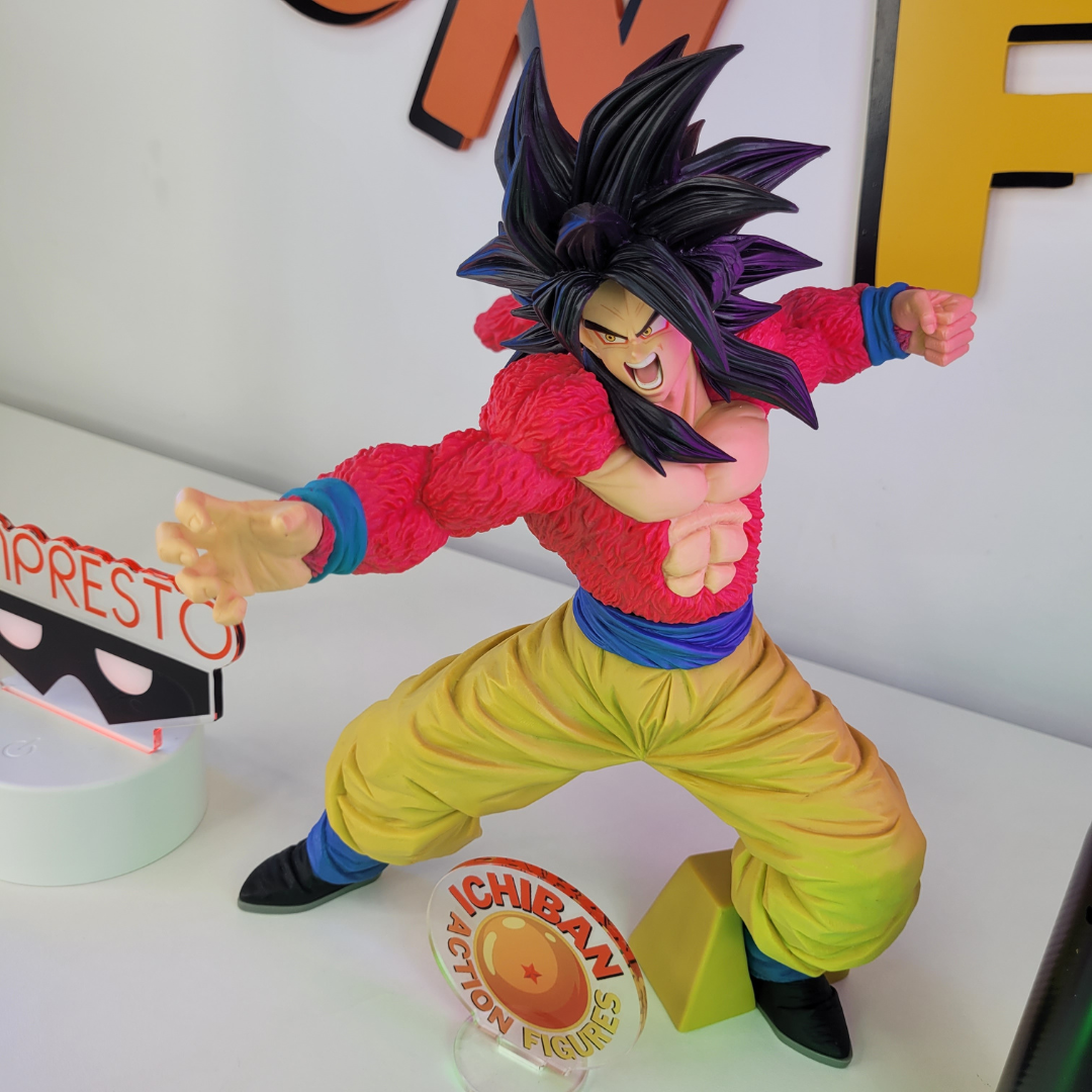 SON GOKU SSJ4 DRAGON BALL GT SMSP X BWFC THE ORIGINAL BANPRESTO 100% ORIGINAL SEM CAIXA ...