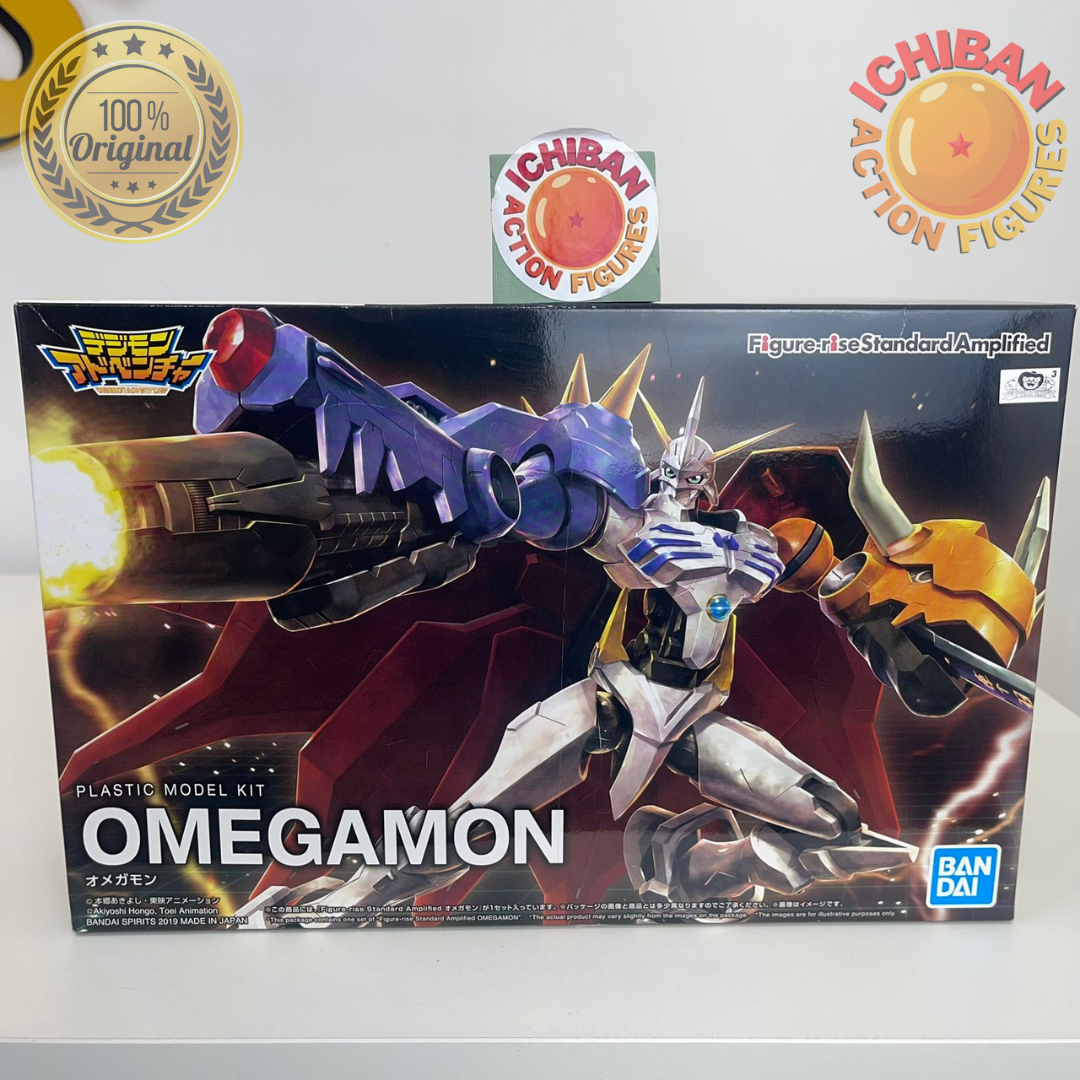 OMEGAMON AMPLIFIED MODEL KIT 100% ORIGINAL LACRADO - ICHIBAN ACTION FIGURES