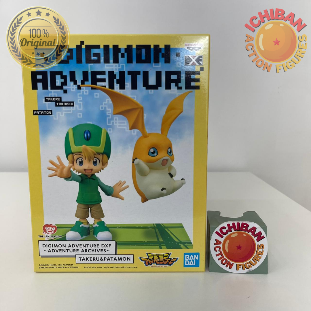 TAKERU E PATAMON BASE DIORAMA DIGIMON DXF BANPRESTO 100% ORIGINAL ...
