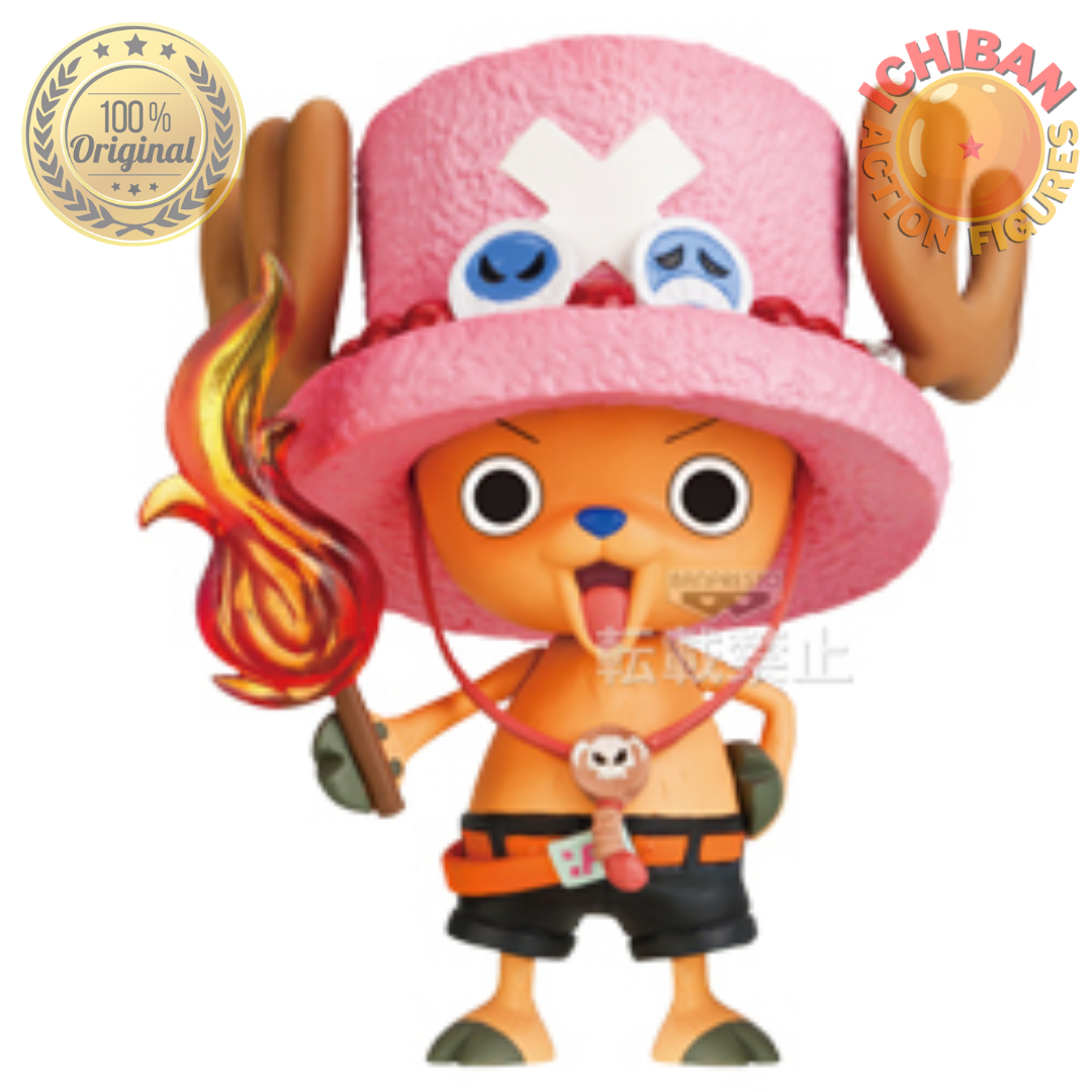 TONY TONY CHOPPER COM ROUPA DO ACE ONE PIECE BROTHER CHOPPER BANPRESTO ...