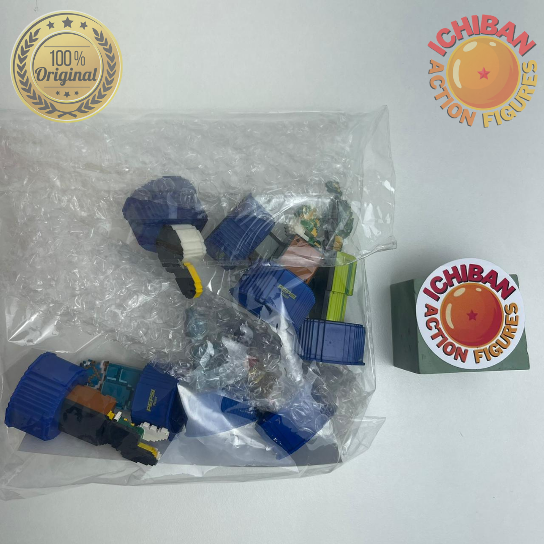 CONJUNTO MARIO 8 BITS PEPSI 100% ORIGINAL LACRADO - ICHIBAN ACTION FIGURES