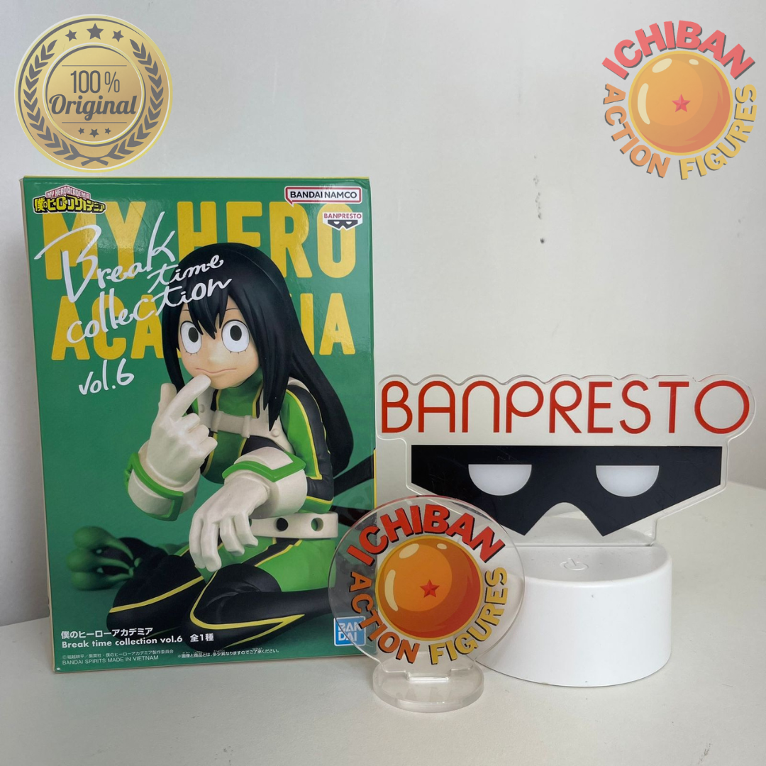 ASUI TSUYU FROPPY MY HERO ACADEMIA BREAK TIME COLLECTION BANPRESTO 100% ...