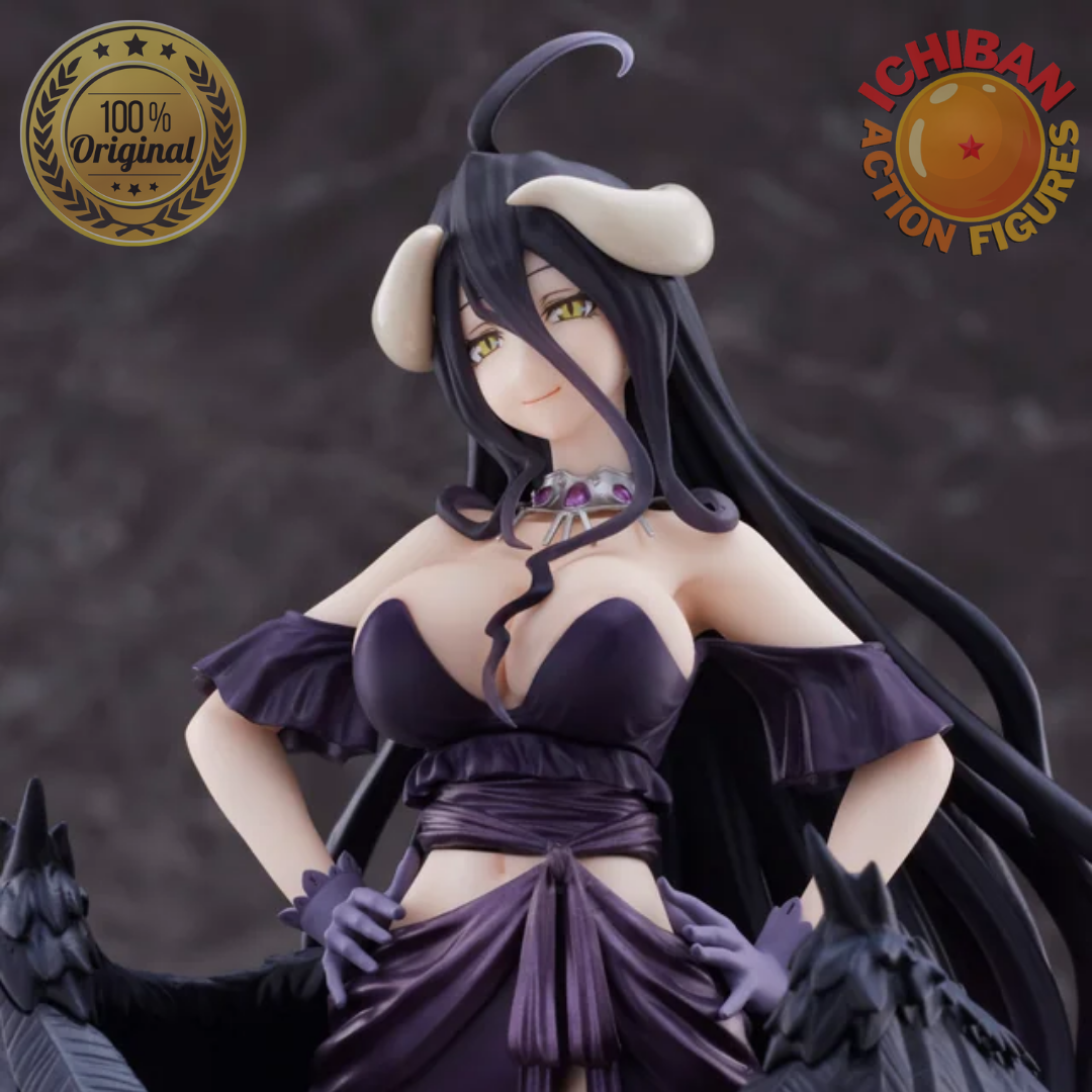 ALBEDO PURPLE DRESS OVERLORD AMP TAITO 100% ORIGINAL LACRADO - ICHIBAN ACTION FIGURES