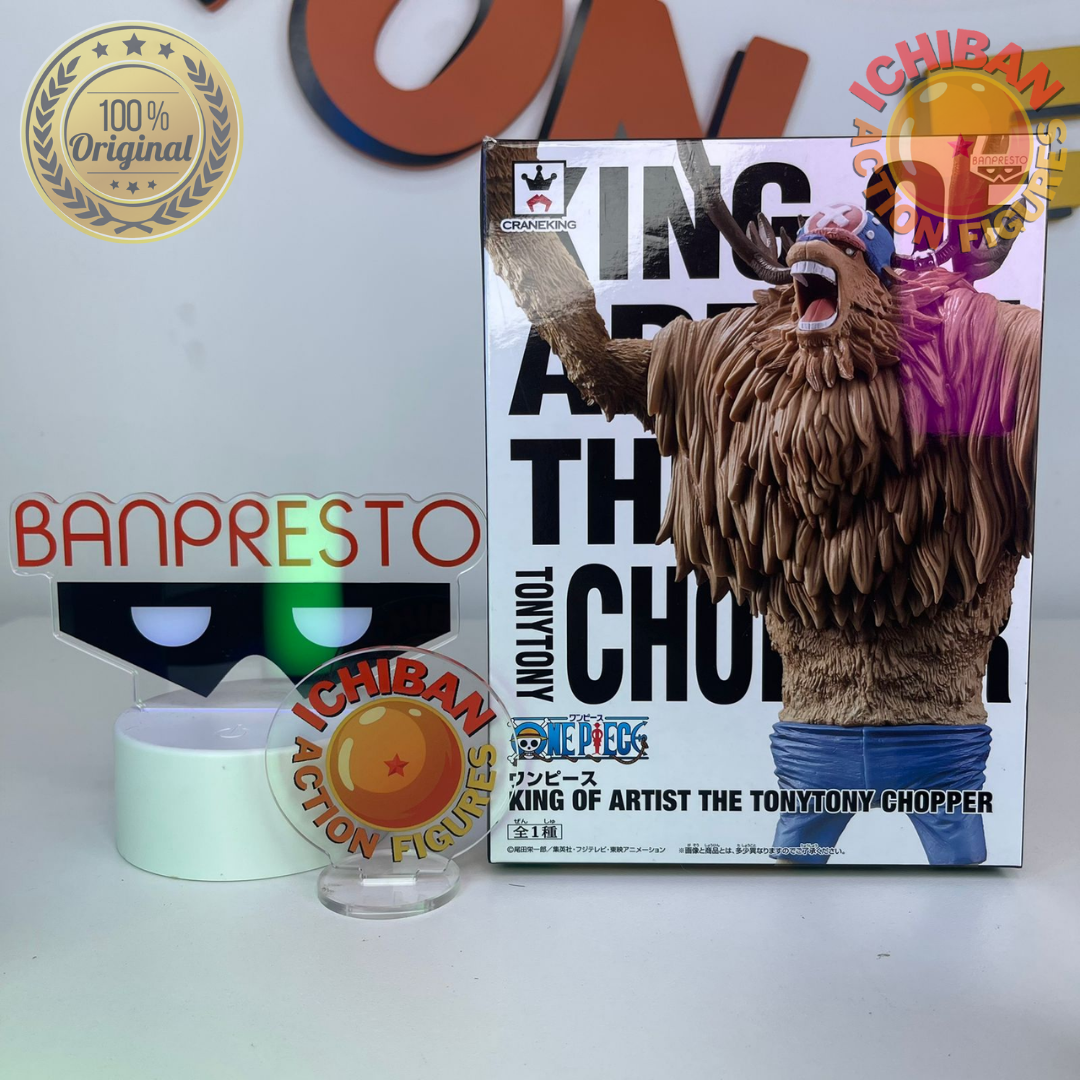 TONY TONY CHOPPER MONSTER POINT ONE PIECE KING OF ARTIST BANPRESTO 100% ...