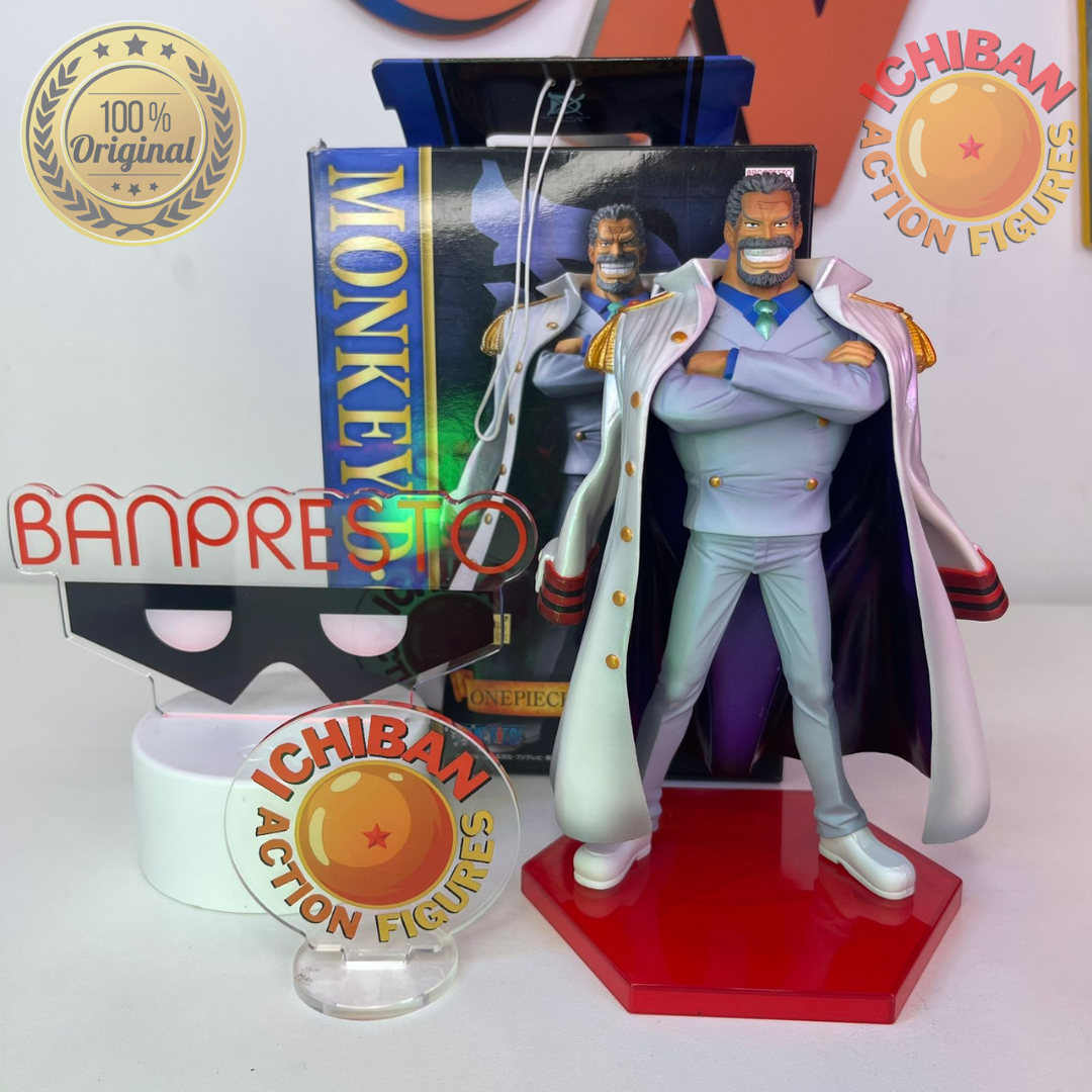 MONKEY D. GARP ONE PIECE DXF BANPRESTO 100% ORIGINAL COM CAIXA ...