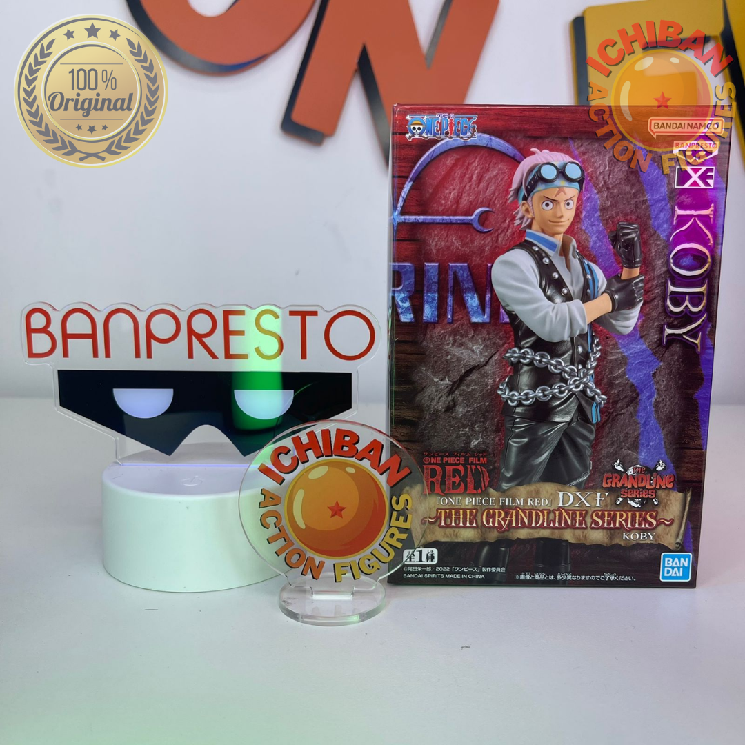 KOBY ONE PIECE RED MOVIE DXF BANPRESTO 100% ORIGINAL LACRADO - ICHIBAN ...