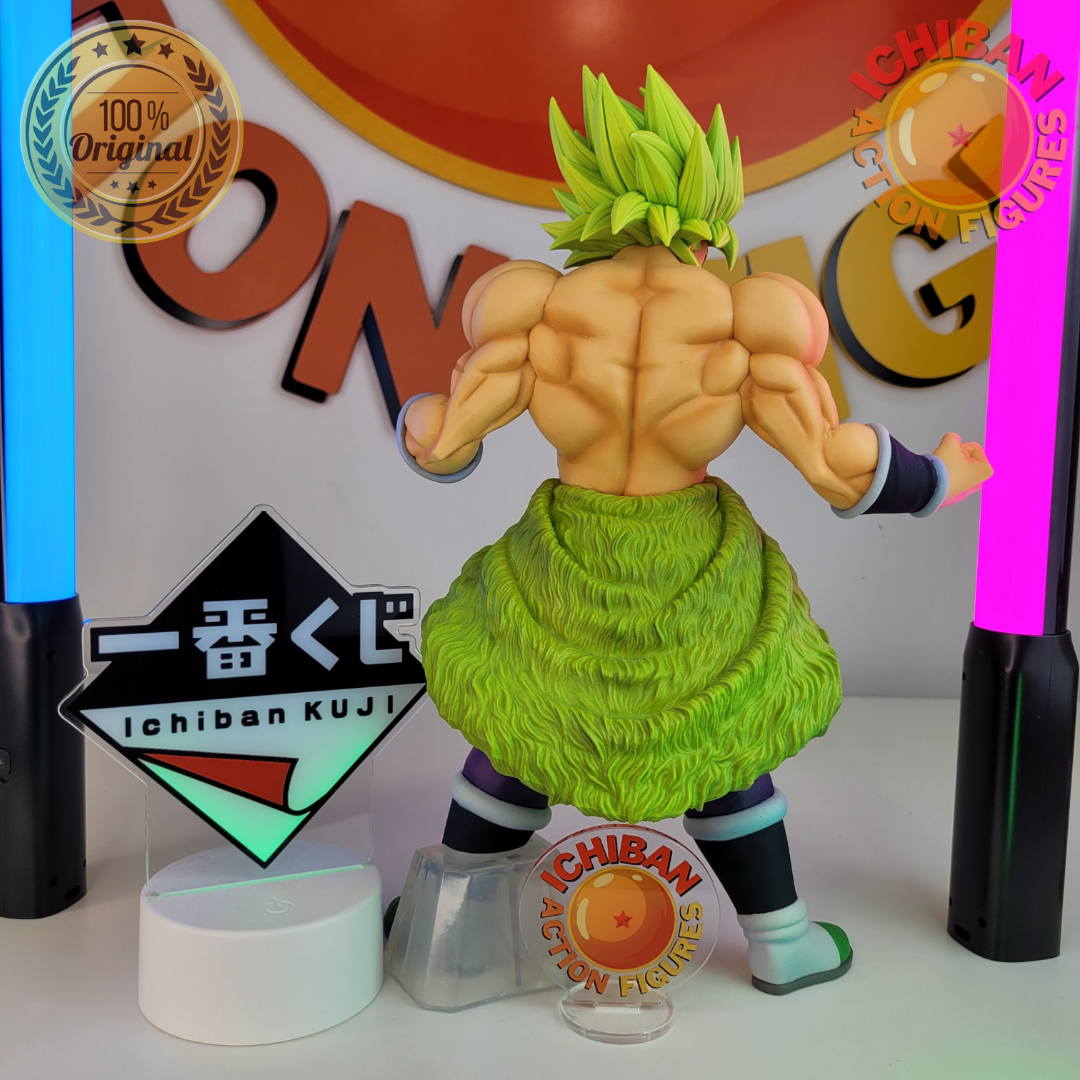 BROLY SSJ FULL POWER DB SUPER ULTIMATE VARIATION KING CLUSTAR ICHIBAN KUJI BANDAI LETRA C 100% ...