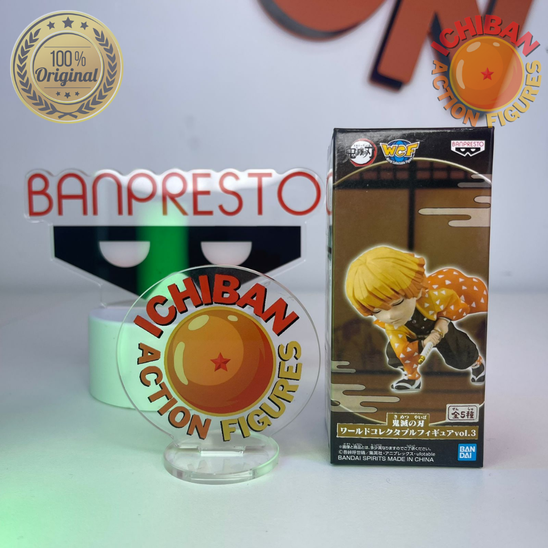 AGATSUMA ZENITSU DEMON SLAYER WCF VOL.3 BANPRESTO 100% ORIGINAL LACRADO ...