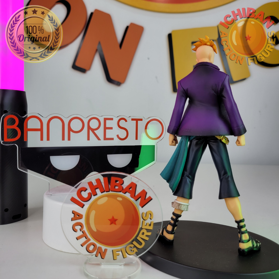 MARCO ONE PIECE DXF BANPRESTO 100% ORIGINAL SEM CAIXA - ICHIBAN ACTION ...