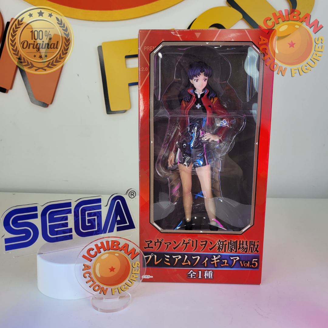 KATSURAGI MISATO NEON GENESIS EVANGELION PREMIUM FIGURE VOL.5 SEGA 100% ...