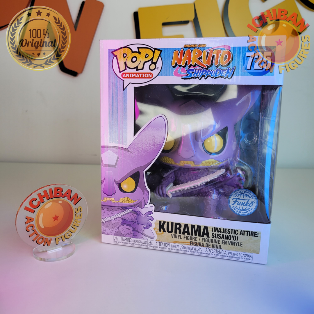 KURAMA SUSANOO NARUTO SHIPPUDEN FUNKO POP 725 100% ORIGINAL LACRADO ...