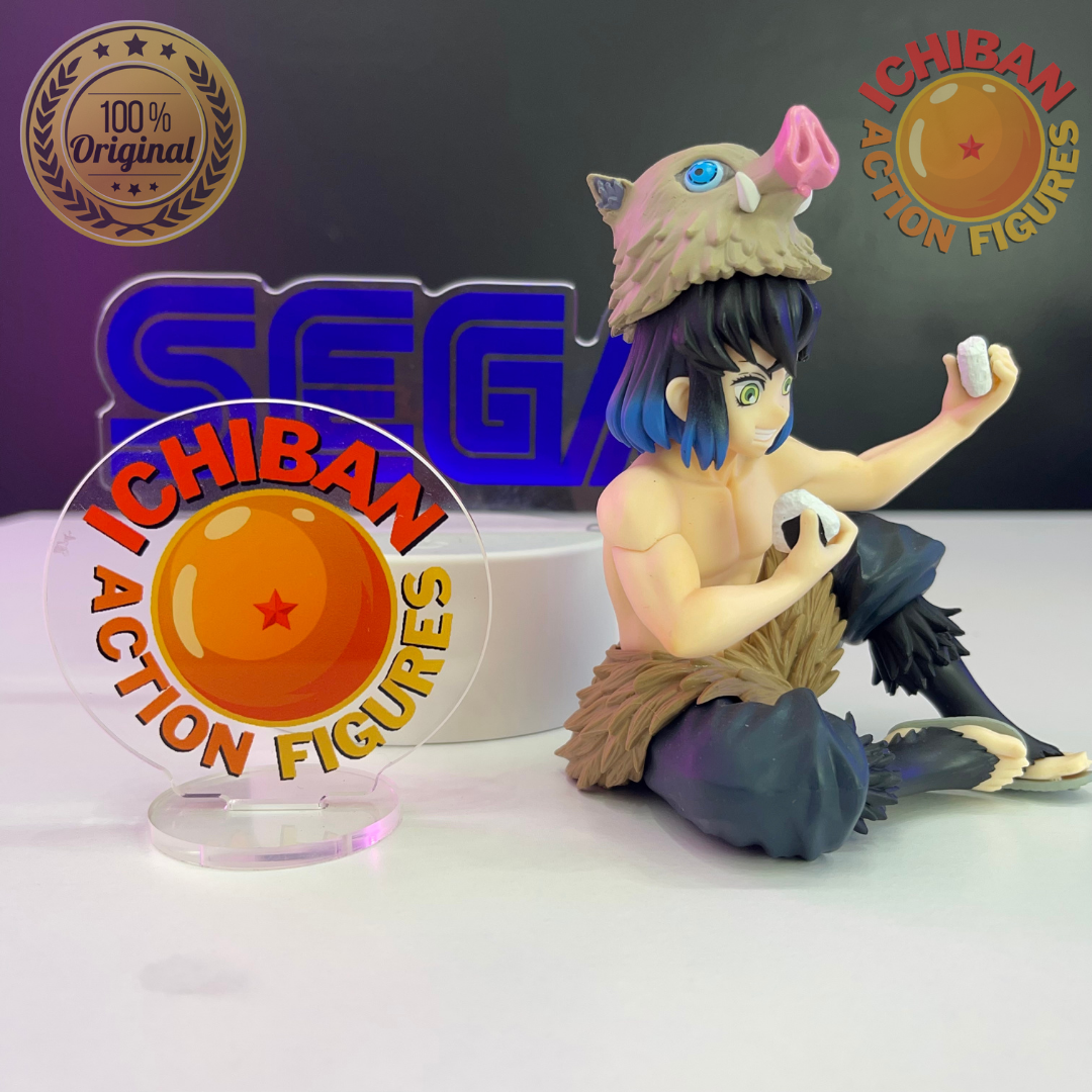 HASHIBIRA INOSUKE DEMON SLAYER ONIGIRI SEGA 100% ORIGINAL SEM CAIXA ...