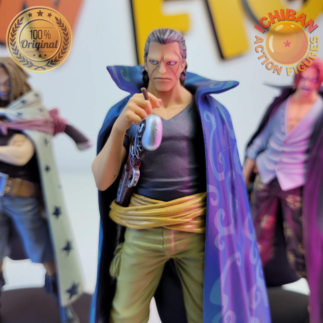 TRIO SHANKS, BEN BECK E YASOPP ONE PIECE DXF BANPRESTO 100% ORIGINAL ...