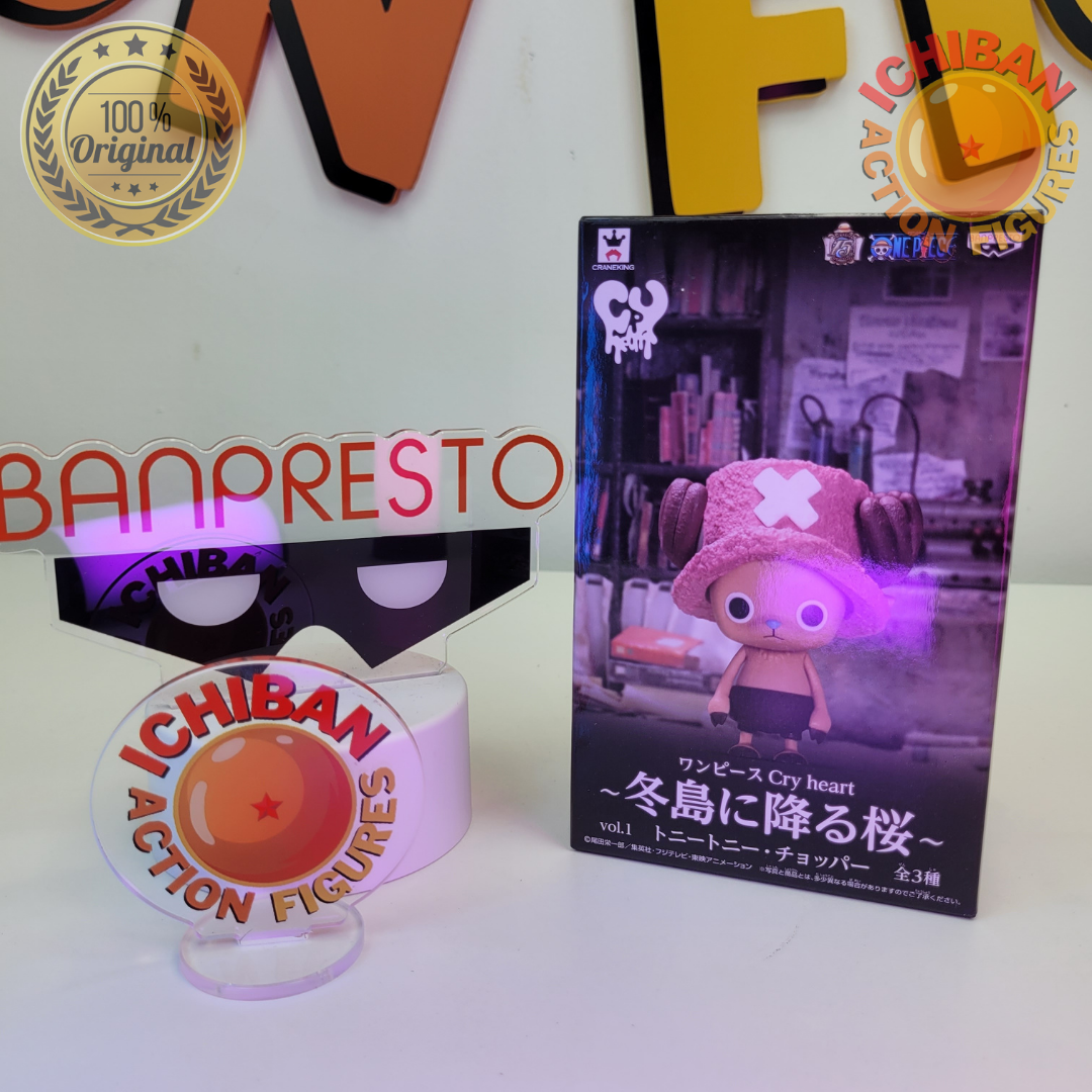 TONY TONY CHOPPER ONE PIECE CRY HEART BANPRESTO 100% ORIGINAL LACRADO ...