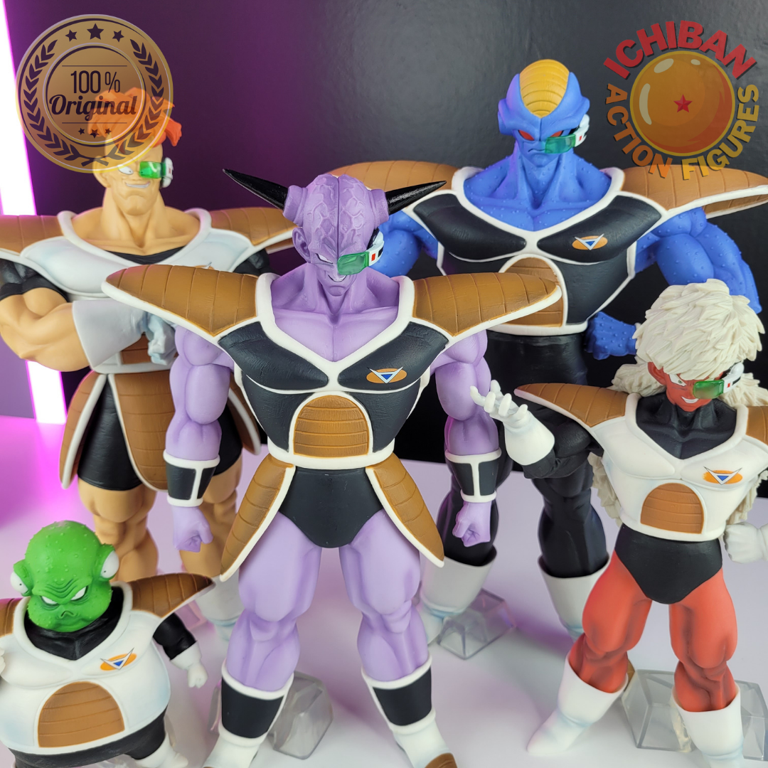 SET GINYU FORCE COMPLETO DRAGON BALL Z MASTERLISE ICHIBAN KUJI BANDAI ...