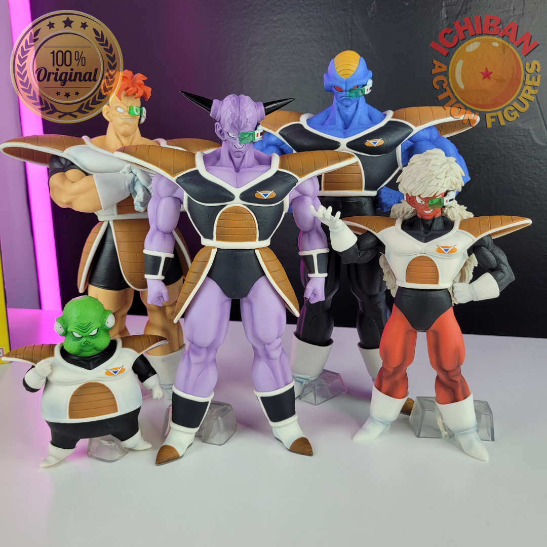 SET GINYU FORCE COMPLETO DRAGON BALL Z MASTERLISE ICHIBAN KUJI BANDAI ...
