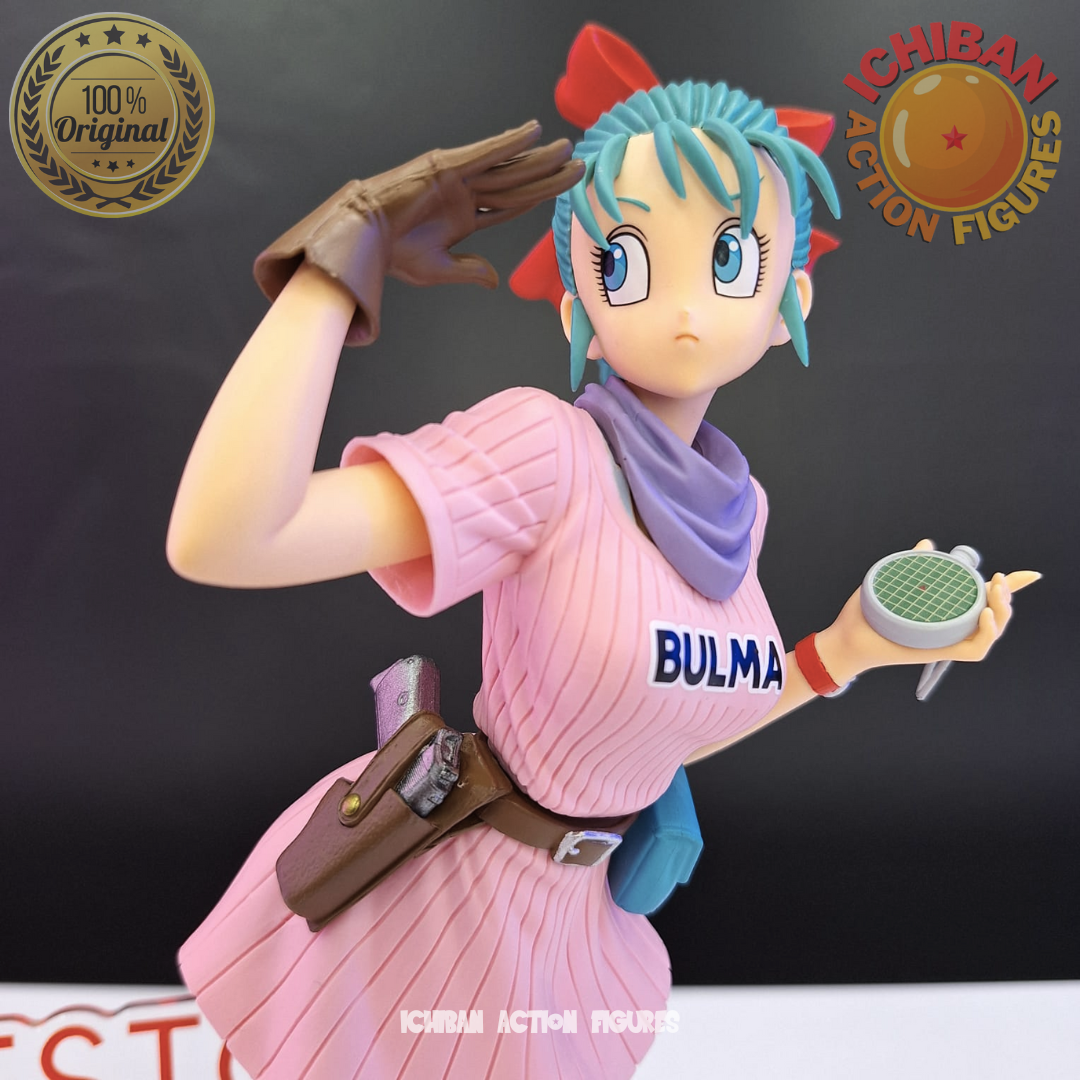 BULMA ROUPA DB CLÁSSICO DRAGON BALL GLITTER AND GLAMOURS BANPRESTO 100% ...