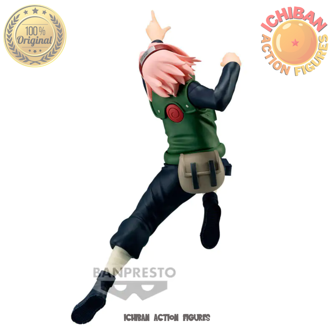 HARUNO SAKURA DANDO SOCO NARUTO SHIPPUDEN VIBRATION STARS VOL. 2 BANPRESTO 100% ORIGINAL LACRADO ...
