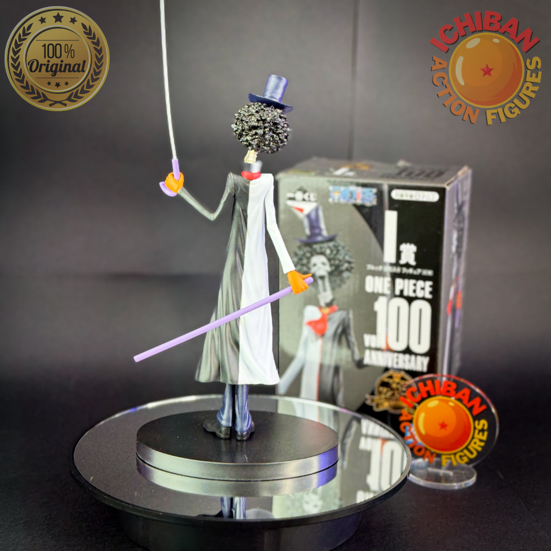 BROOK ONE PIECE 100° ANNIVERSARY ICHIBAN KUJI BANDAI 100% ORIGINAL COM ...