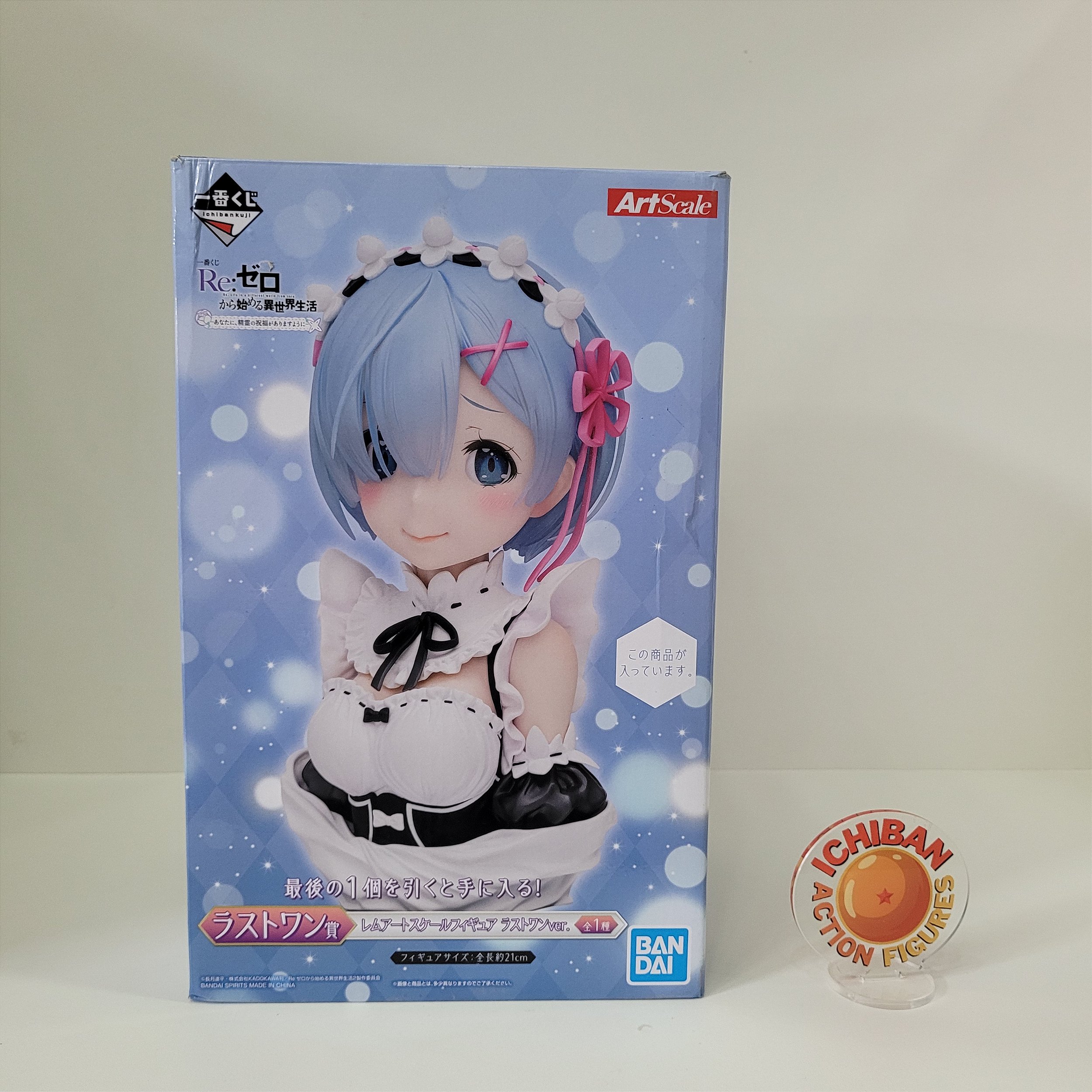 REM BUSTO RE:ZERO STARTING LIFE IN ANOTHER WORLD BANDAI 100% ORIGINAL ...