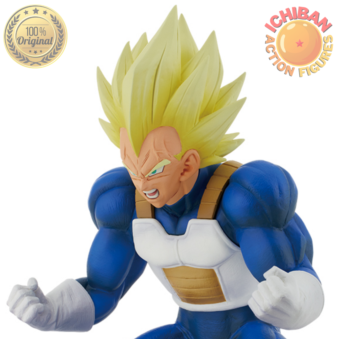 SUPER VEGETA SSJ DRAGON BALL Z MASTERLISE ICHIBAN KUJI LETRA E BANDAI ...