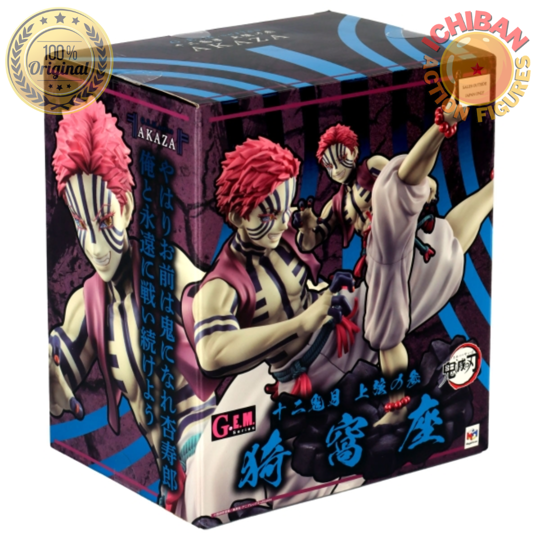 AKAZA DEMON SLAYER GEM SERIES MEGAHOUSE 100% ORIGINAL LACRADO - ICHIBAN ...
