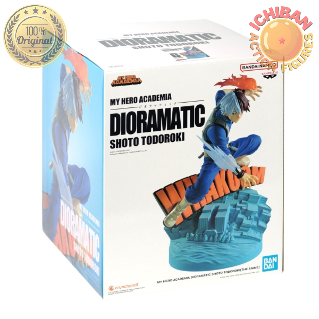 SHOTO TODOROKI DIORAMA MY HERO ACADEMIA DIORAMATIC THE ANIME BANPRESTO ...