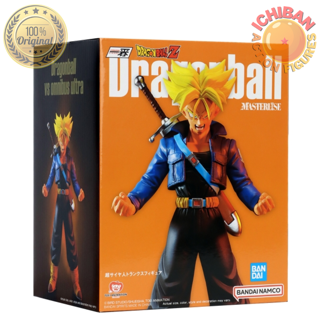 TRUNKS SSJ DRAGON BALL Z MASTERLISE ICHIBANSHO LETRA F BANDAI 100% ...
