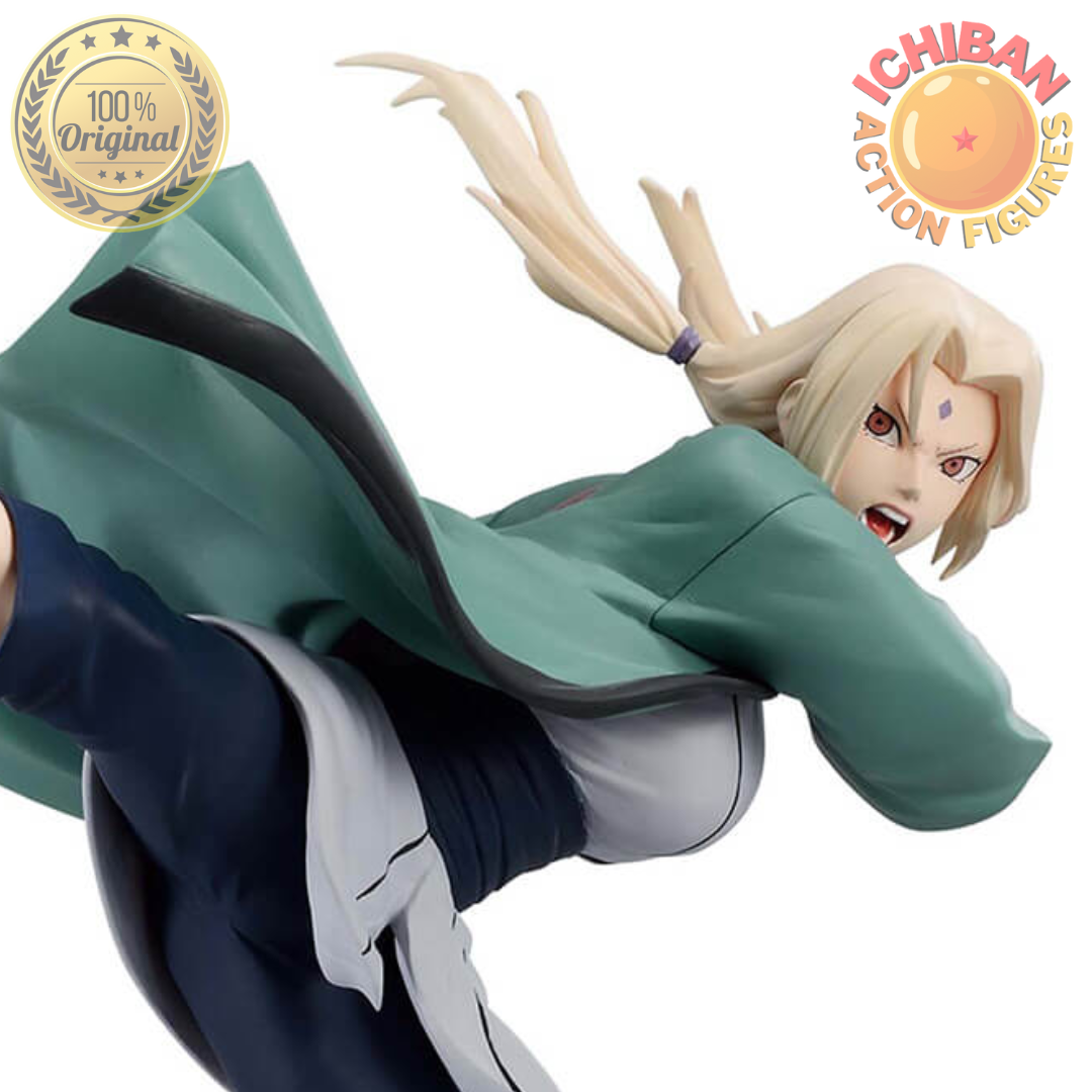 SENJU TSUNADE KICK ASS NARUTO BFC COLOSSEUM BANPRESTO 100% ORIGINAL ...