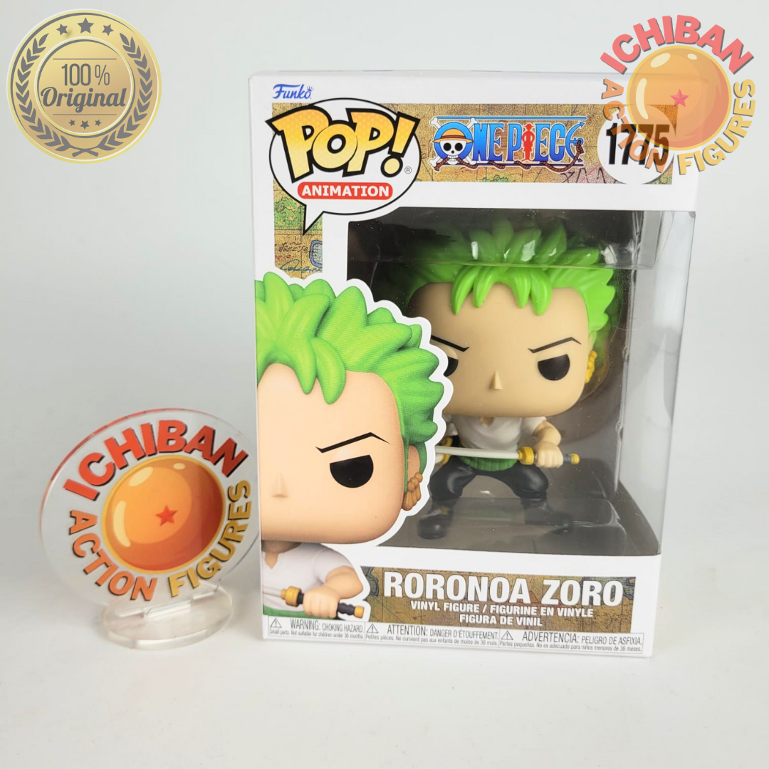 RORONOA ZORO ONE PIECE FUNKO POP 1775 100% ORIGINAL LACRADO - ICHIBAN ...