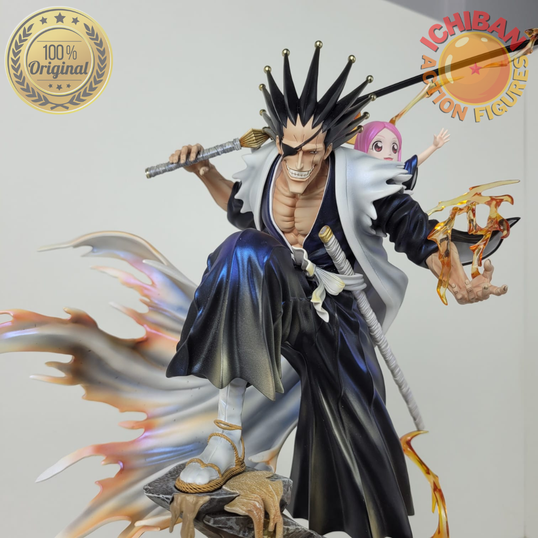 ZARAKI KENPACHI BLEACH BREAK STUDIO 100% ORIGINAL - ICHIBAN ACTION FIGURES