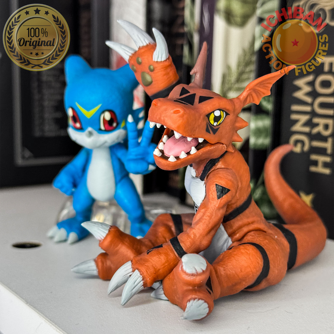 VEEMON E GUILMON DIGIMON ICHIBAN KUJI LETRA C BANDAI 100% ORIGINAL ...
