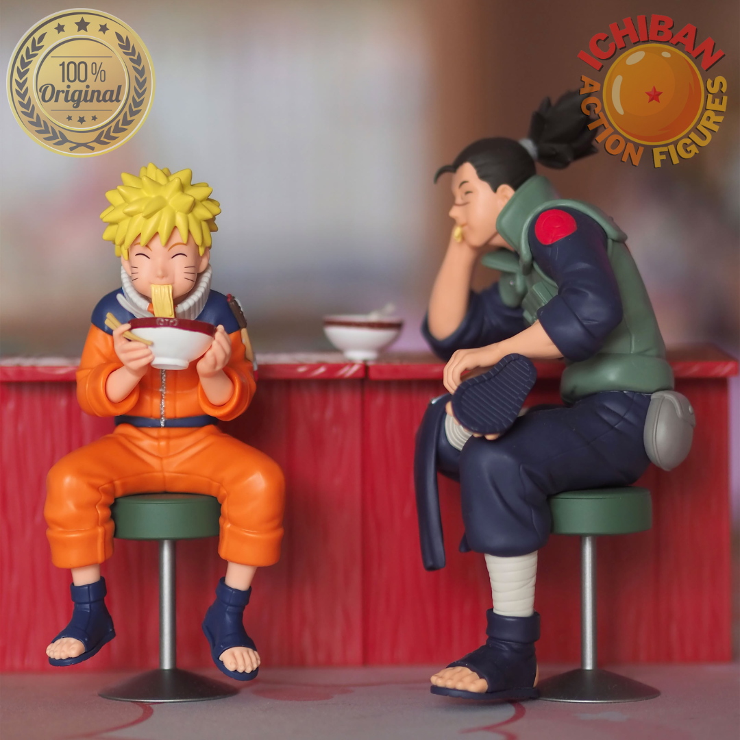 CONJUNTO UZUMAKI NARUTO E IRUKA SENSEI NARUTO CLÁSSICO ICHIRAKU LAMEN ...
