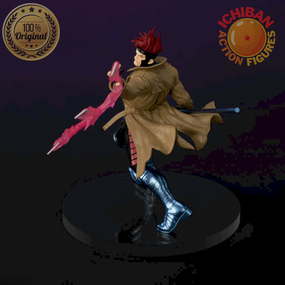 GAMBIT X-MEN MARVEL SEGA ACT/CUT 100% ORIGINAL LACRADO - ICHIBAN ACTION ...