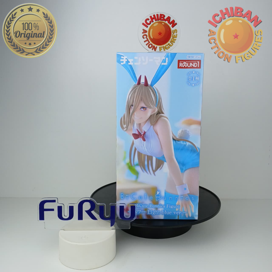 POWER BUNNY CHAINSAW MAN BICUTE BUNNIES VER.2 ROUND 1 FURYU 100% ...